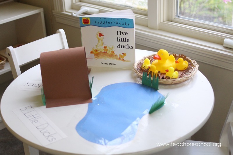 Telling the story of five little ducks | Teach Preschool | Bloglovin’
